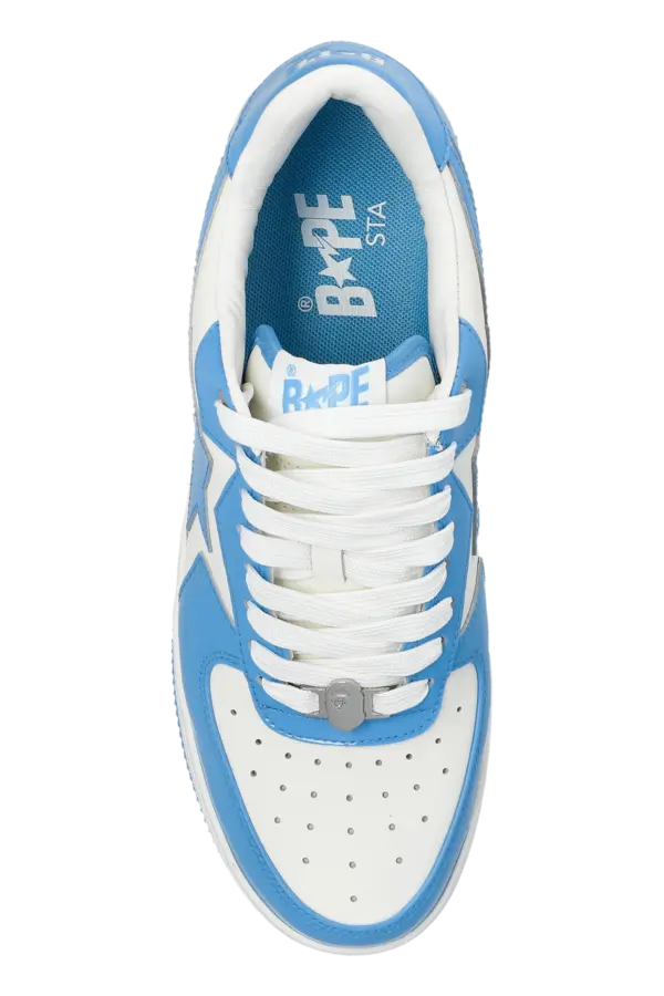 A BATHING APE Sports Shoes With Logo - Blue