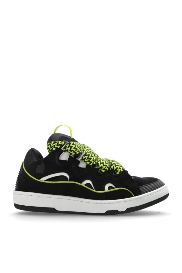 LANVIN Curb Sneakers - Black