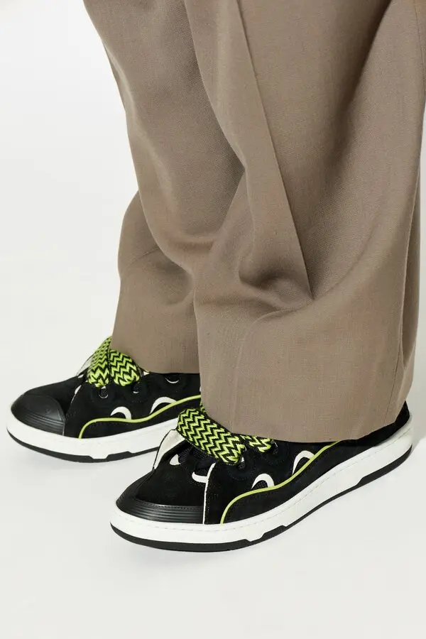 LANVIN Curb Sneakers - Black