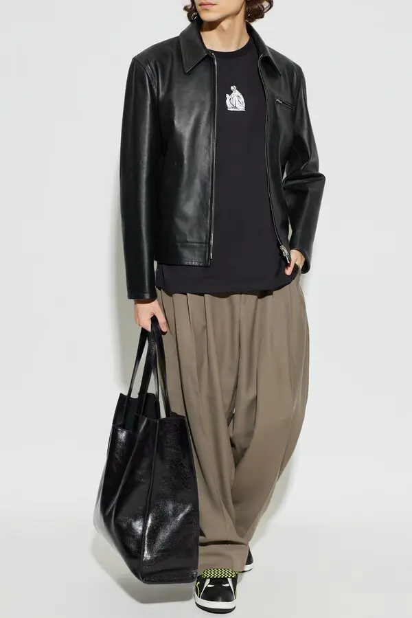 LANVIN Curb Sneakers - Black
