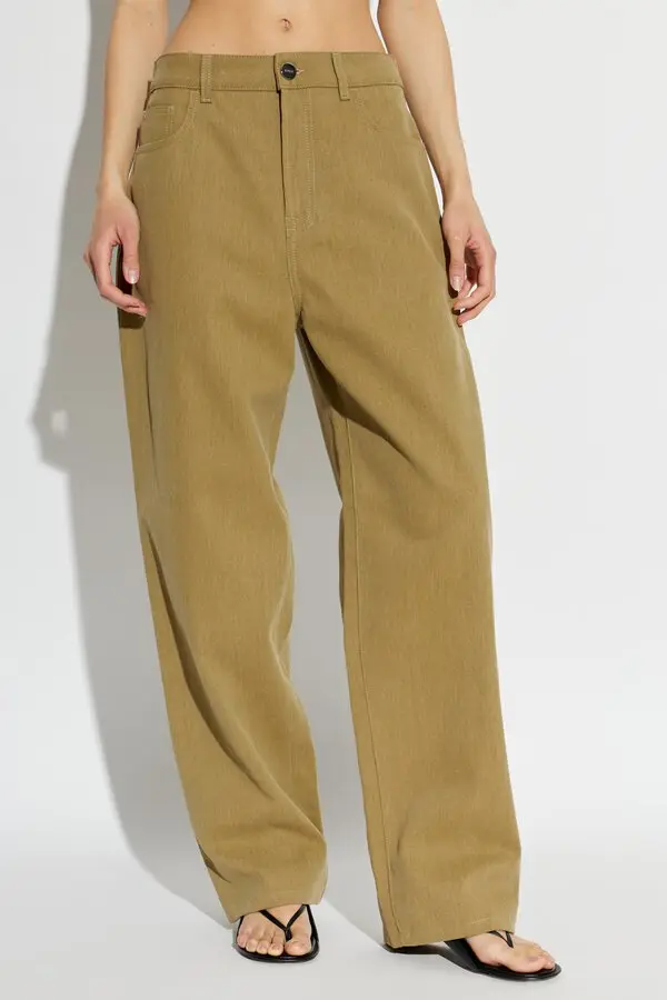 RÓHE Wide-leg Trousers - Green