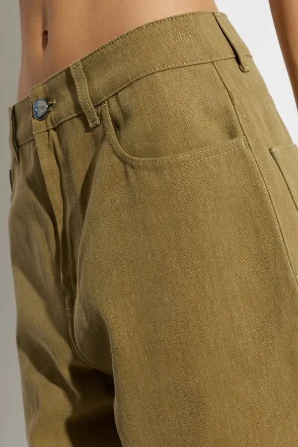 RÓHE Wide-leg Trousers - Green