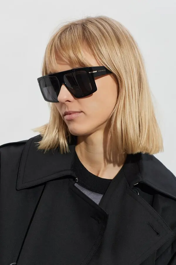 Victoria Beckham Rectangle Sunglasses - Black
