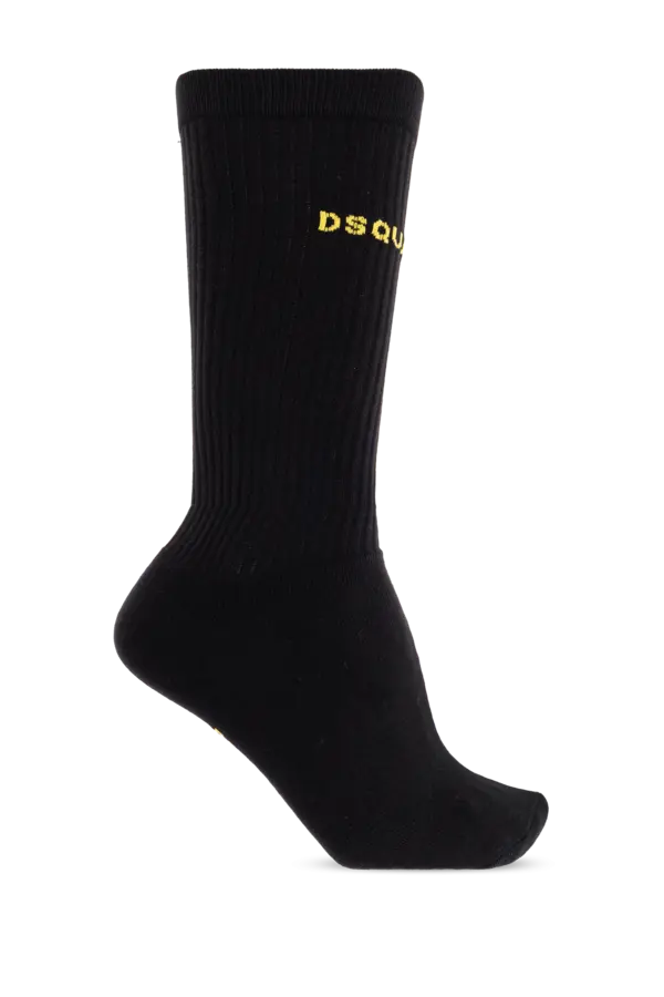 Dsquared2 Logo Socks - Black