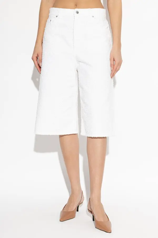 Stella McCartney High-waisted Denim Shorts