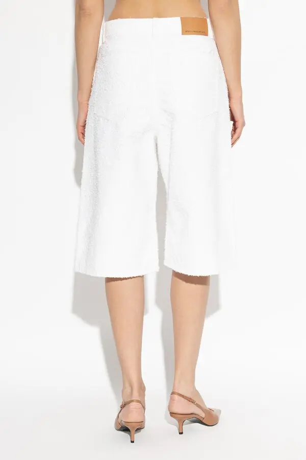 Stella McCartney High-waisted Denim Shorts