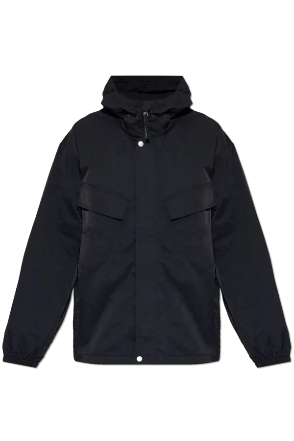 Kenzo Jacket With Logo - Black