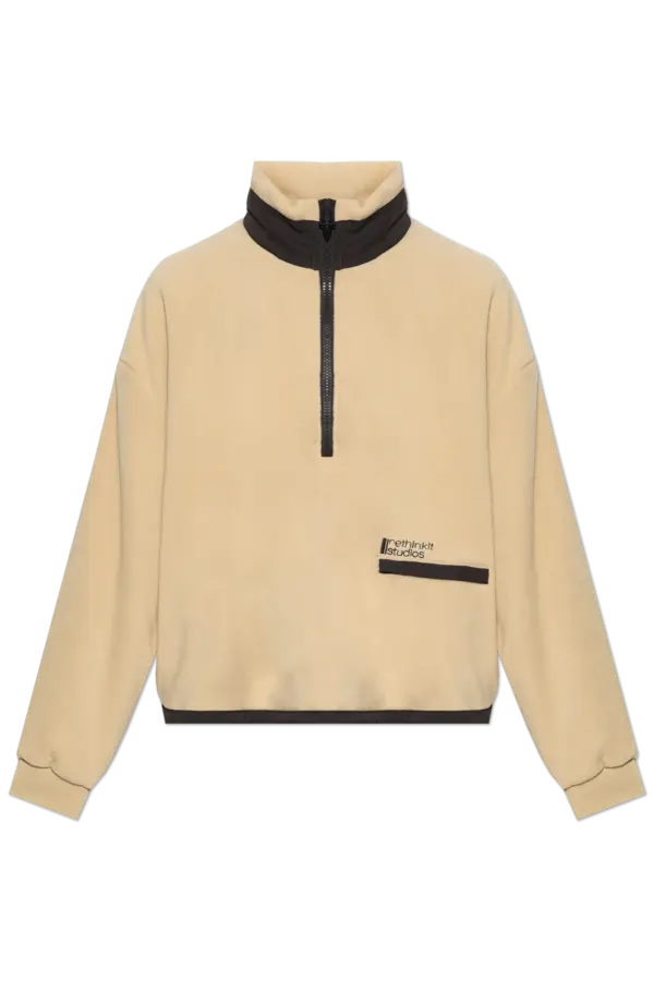 RETHINKIT STUDIOS Fleece Zip-up Sweatshirt