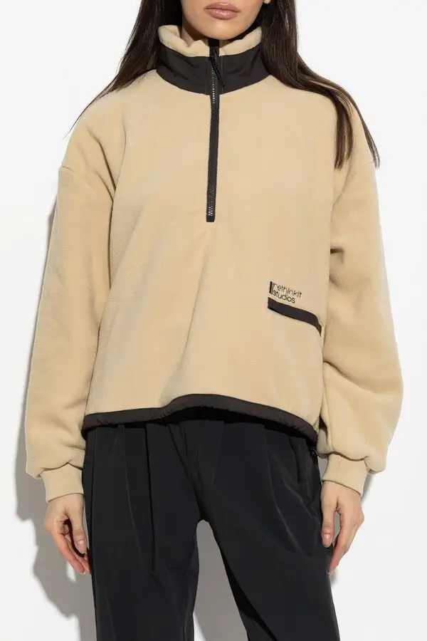 RETHINKIT STUDIOS Fleece Zip-up Sweatshirt