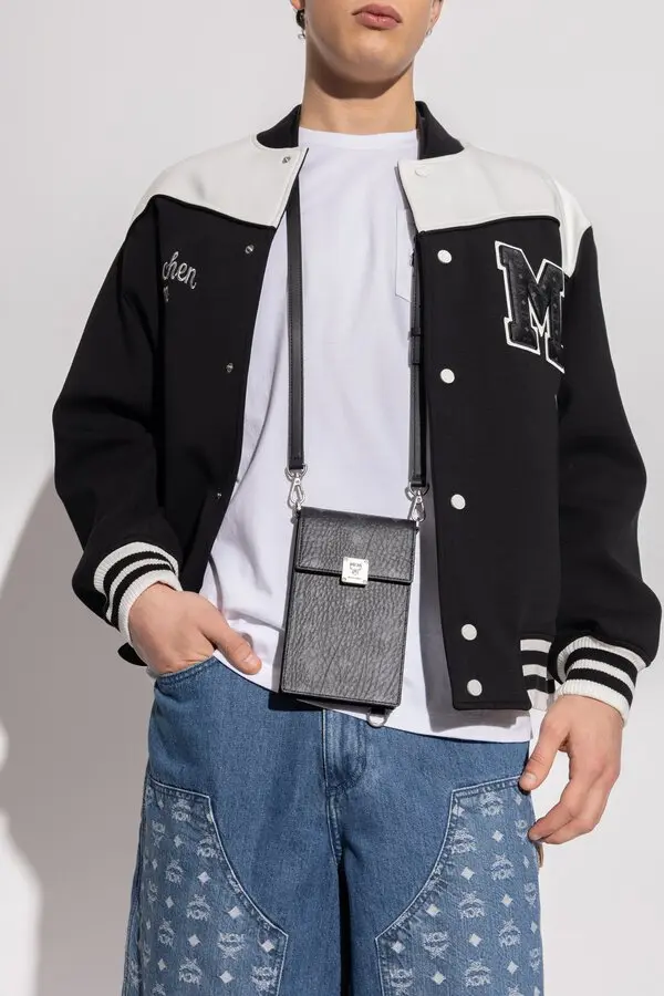 Mcm Phone Case For Belt ‘aren - Black
