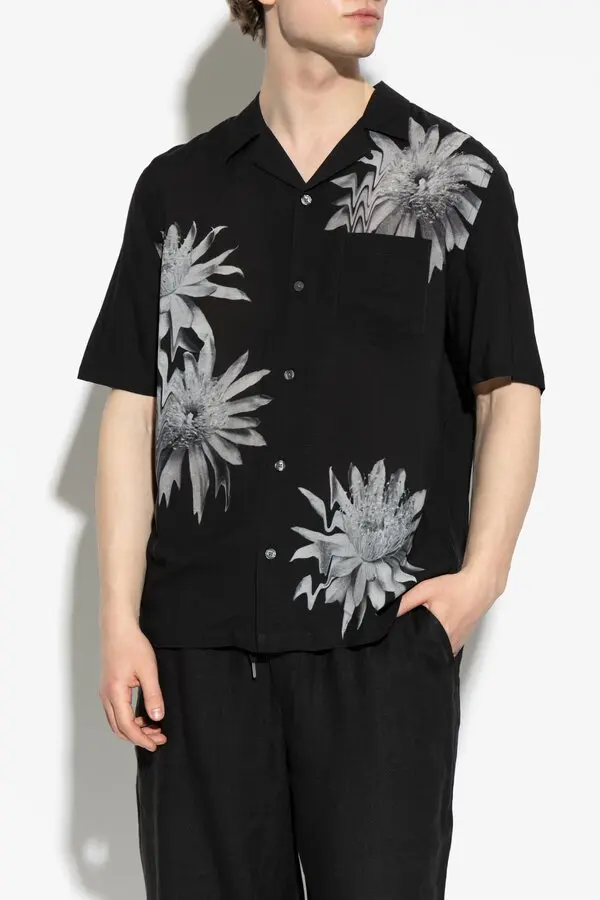 ALLSAINTS Shirt ‘floraze - Black