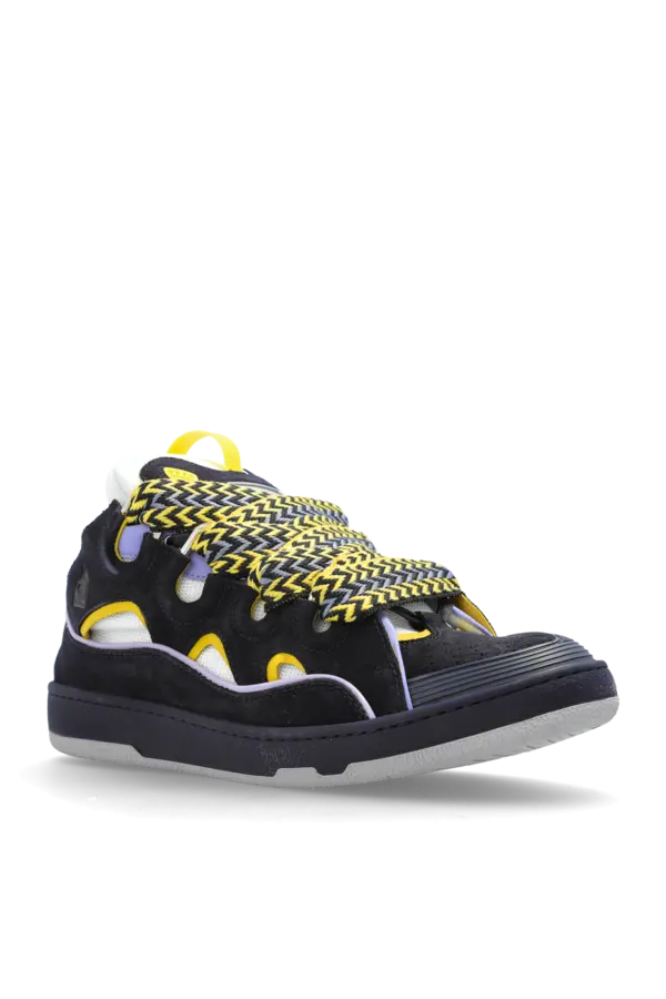 LANVIN Curb Low-top Sneakers - Black