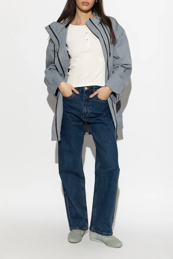 RETHINKIT STUDIOS Ribbed Long-sleeve Top