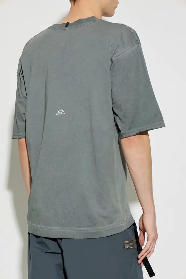 Oakley T-shirt With Logo - Grey