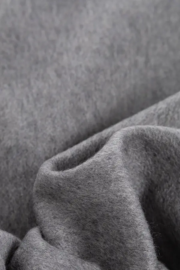 Max Mara Cashmere Scarf ‘baci - Grey