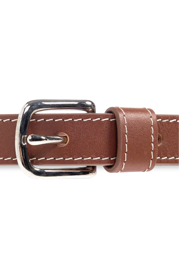 A.p.c. Leather Dog Collar - Brown