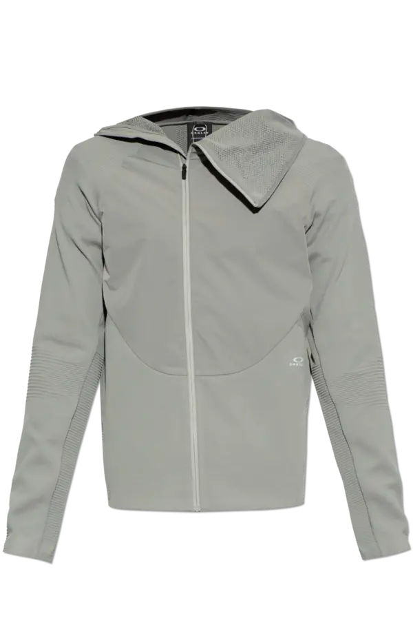 Oakley Full-zip Hoodie With Mesh Details
