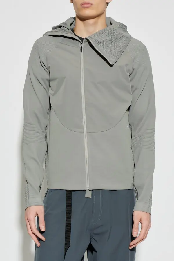 Oakley Full-zip Hoodie With Mesh Details