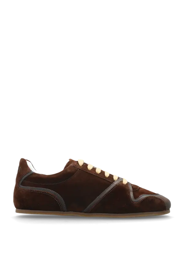 Moschino Suede Sneakers - Brown