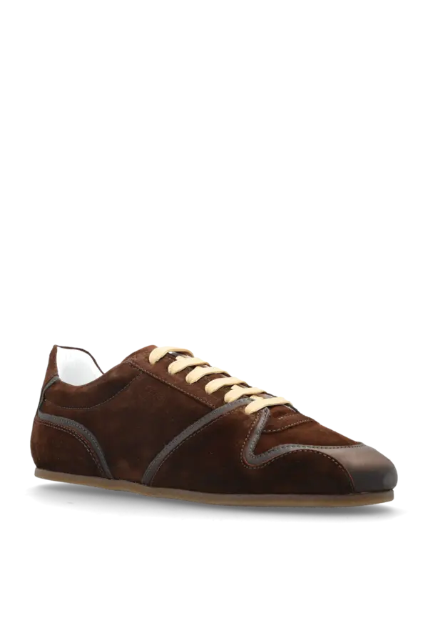 Moschino Suede Sneakers - Brown
