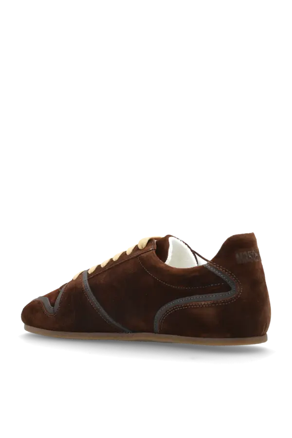 Moschino Suede Sneakers - Brown