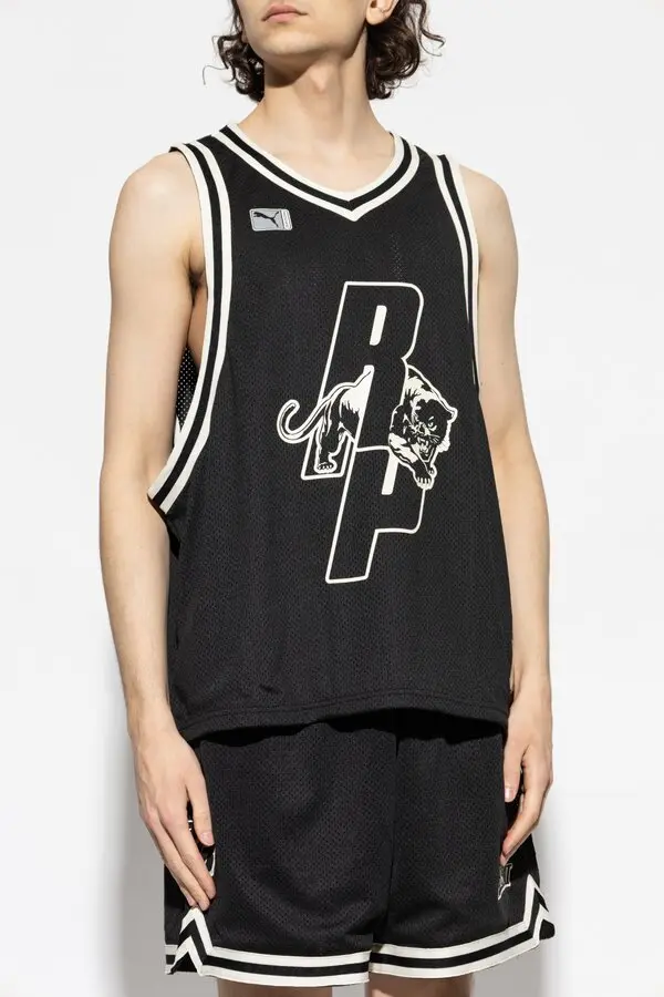 PUMA X Represent Relaxed-fit Tank Top - Black