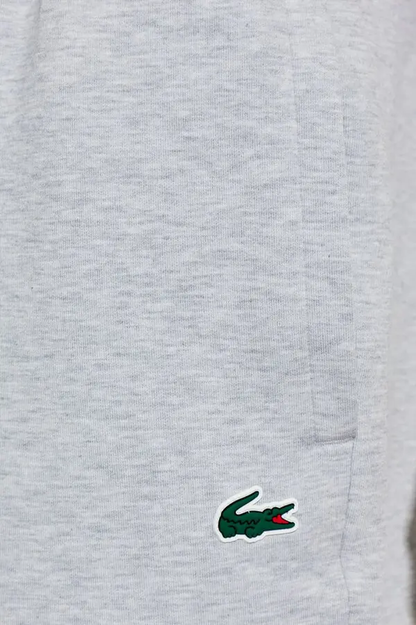 Lacoste Sweatpants With Logo Appliqu - Grey
