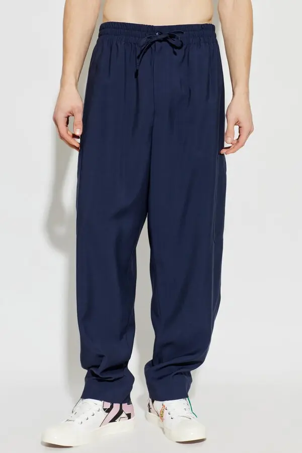 Kenzo Cargo Trousers - Navy Blue
