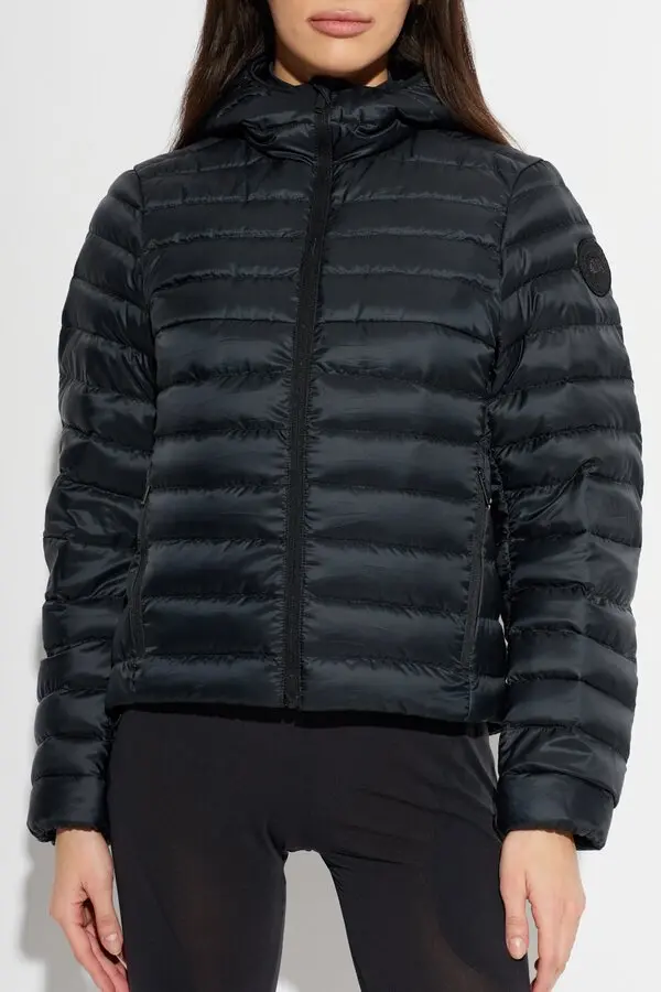 Canada Goose Down Jacket With Hood - Black