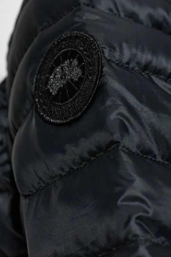 Canada Goose Down Jacket With Hood - Black