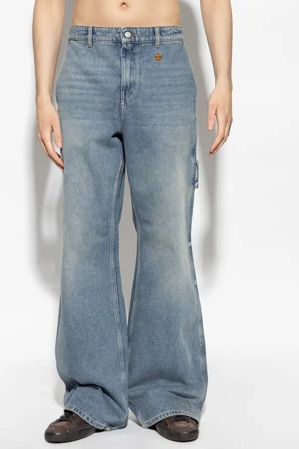 COURREGES Wide-leg Jeans - Blue