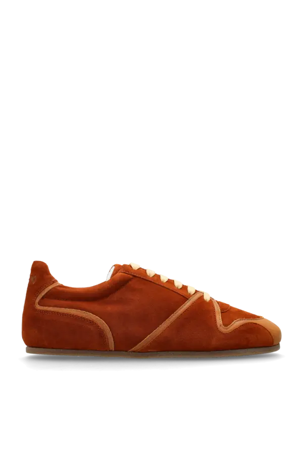 Moschino Suede Low-top Sneakers - Brown