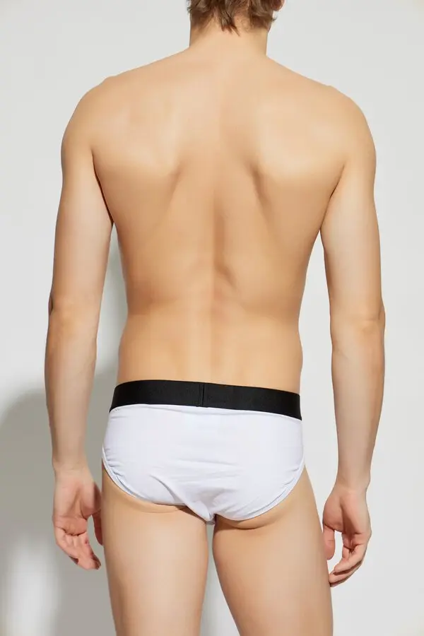 Dsquared2 Cotton Briefs With Logo