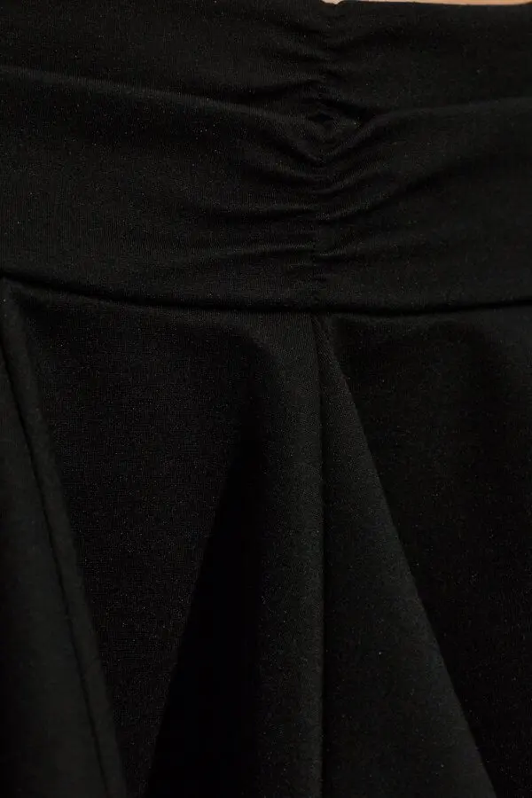 ALLSAINTS Flared Mini Skirt - Black