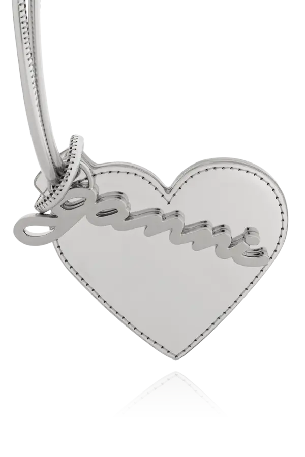 GANNI Charm With Mirror - Silver