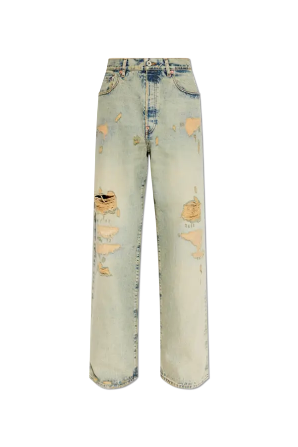 Kenzo Vintage-effect Jeans - Light Blue