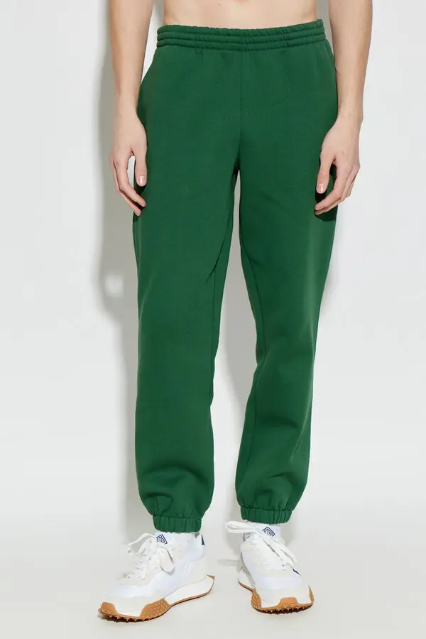 Lacoste Sweatpants With Logo Appliqu - Green