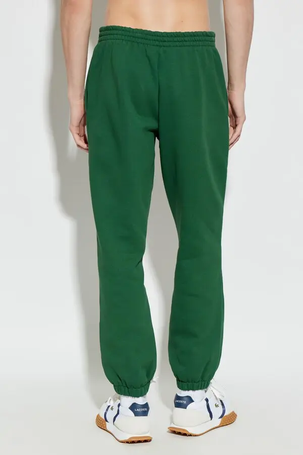 Lacoste Sweatpants With Logo Appliqu - Green