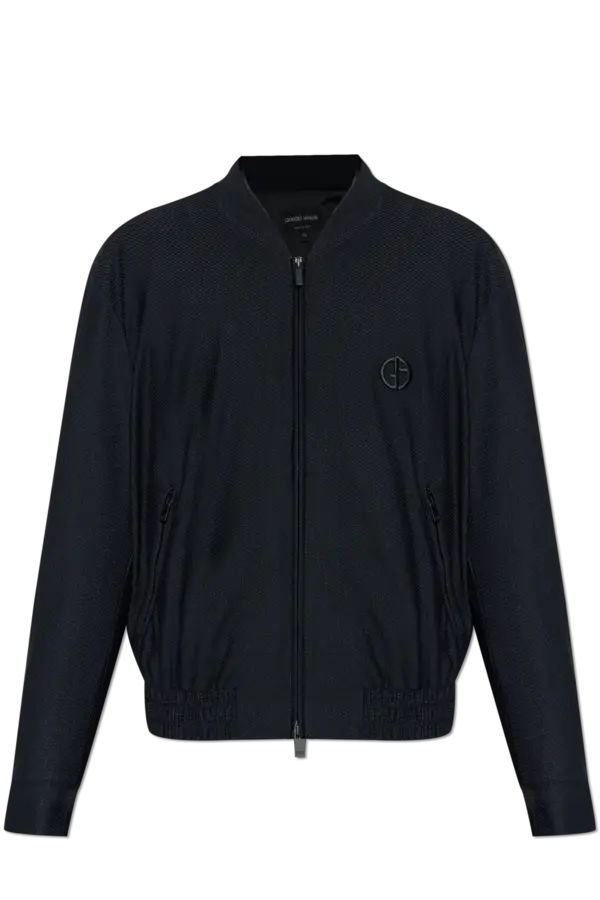 Giorgio Armani Bomber Jacket - Black