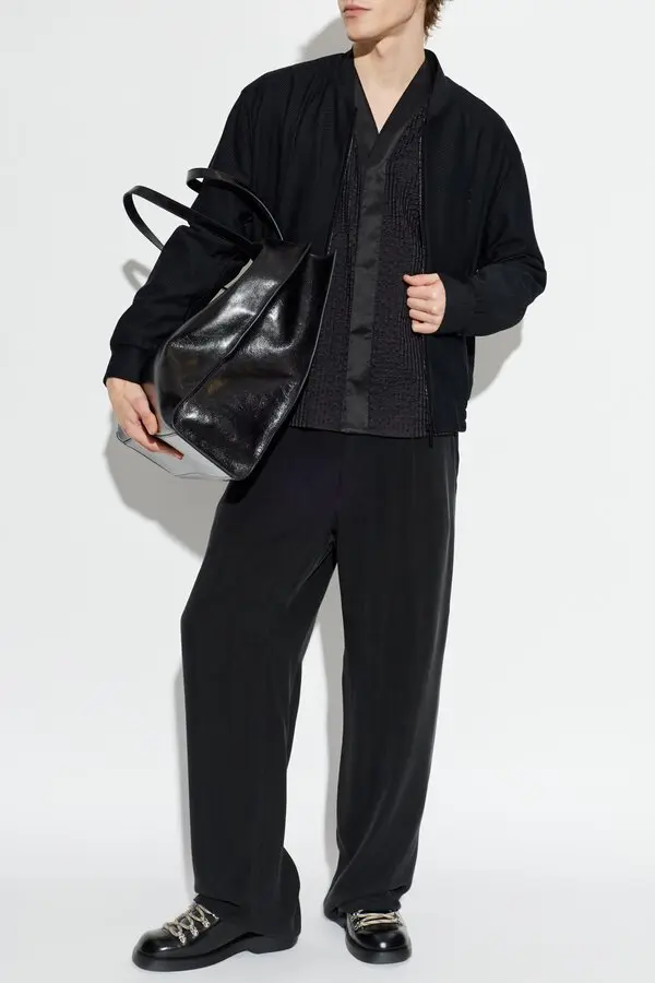 Giorgio Armani Bomber Jacket - Black