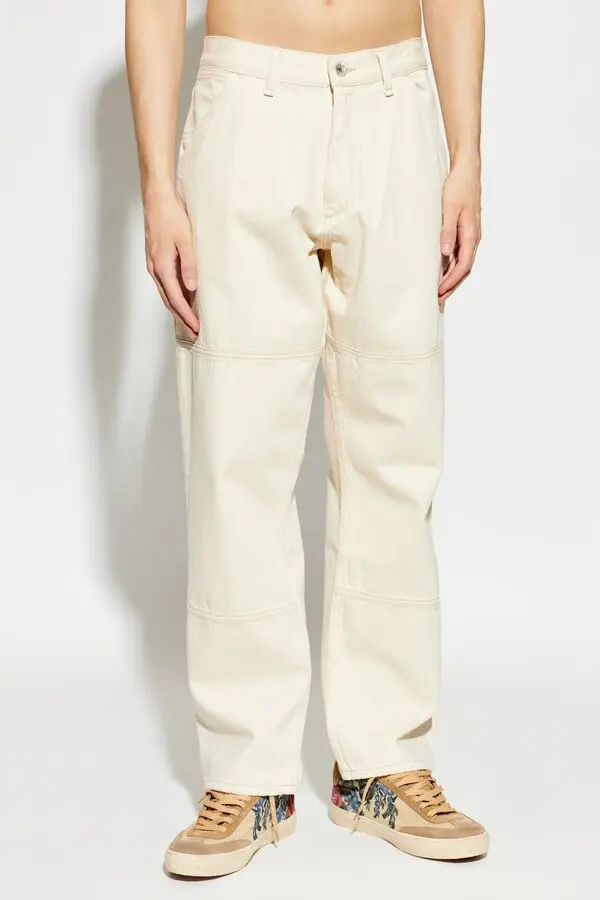 Rag & Bone Straight-leg Jeans - Cream