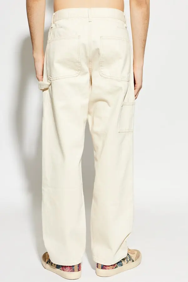 Rag & Bone Straight-leg Jeans - Cream