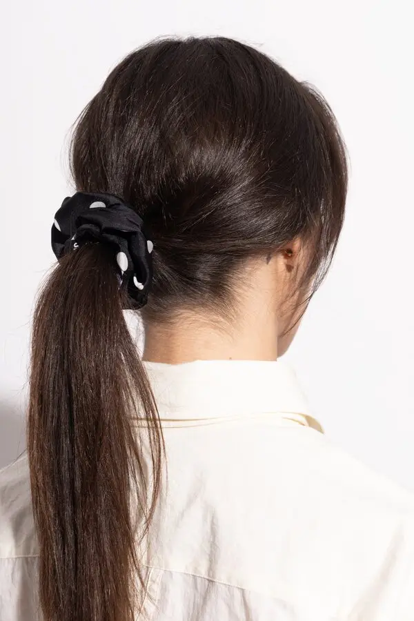 Moschino Silk Hair Scrunchie