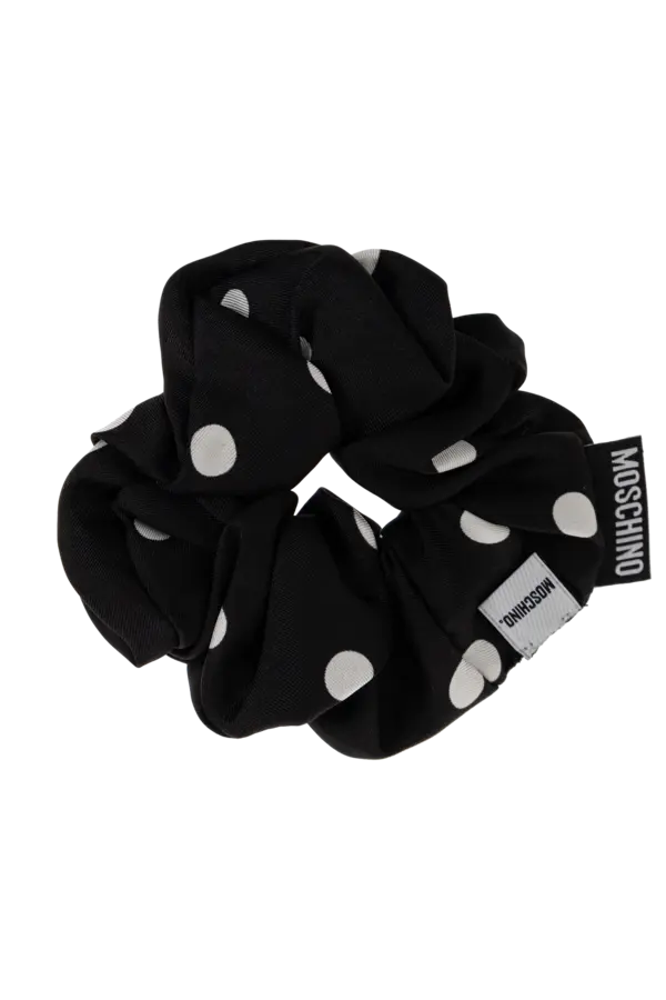 Moschino Silk Hair Scrunchie