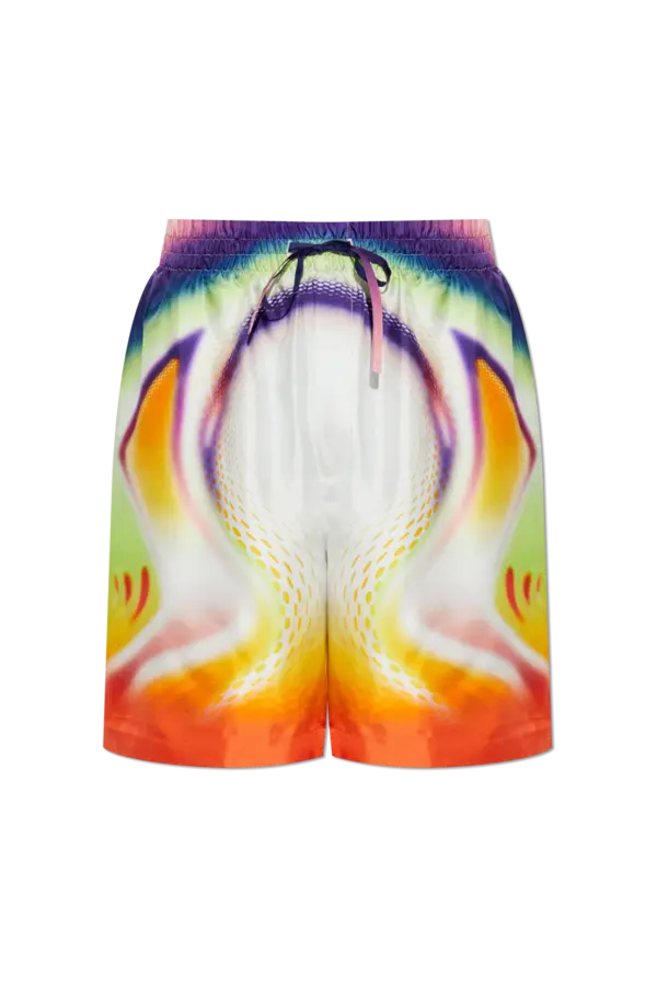 Casablanca Silk Shorts