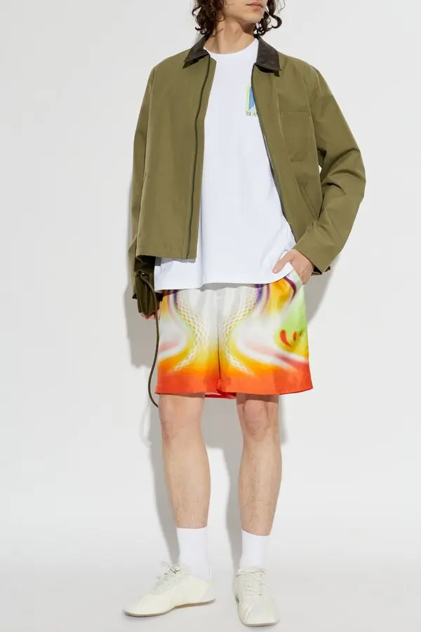 Casablanca Silk Shorts