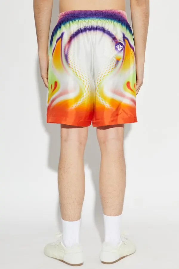 Casablanca Silk Shorts