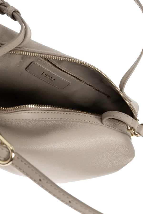 Furla Boston Medium Shoulder Bag - Beige