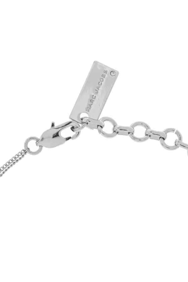 Marc Jacobs Bracelet With Faux Pearl - Silver