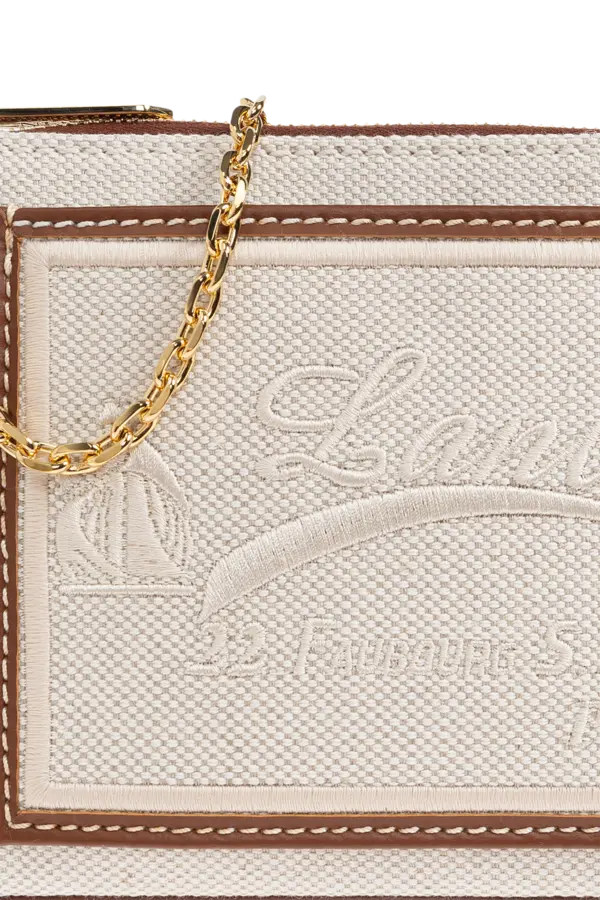 LANVIN Compagnon Shoulder Bag - Beige
